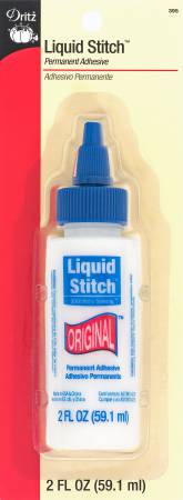Liquid Stitch Glue 2 oz Clear Dry -- Dritz – Three Little Birds Sewing Co.