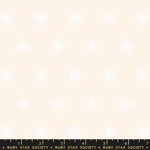 Beaming in Natural -- Sunbeam Ruby Star Society -- Moda Fabric – Three ...
