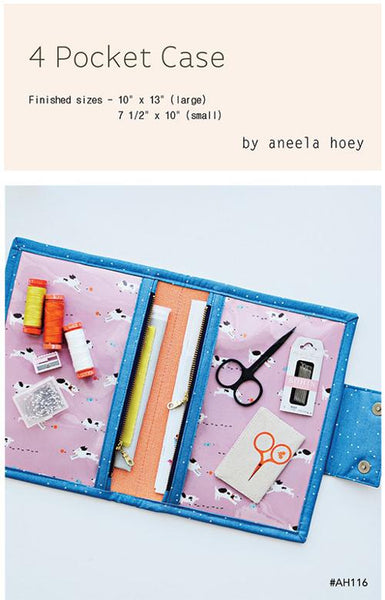 4 Pocket Case Pattern --- Aneela Hoey – Three Little Birds Sewing Co.