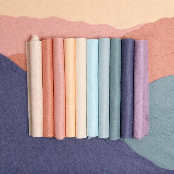 Wool Felt Sheets, Canyon Nights – Three Little Birds Sewing Co.
