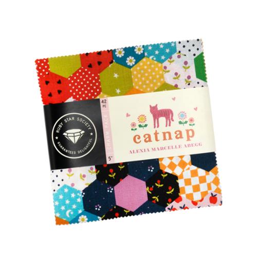 Catnap Charm Pack -- Moda Fabrics – Three Little Birds Sewing Co.