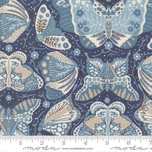 Butterfly in Dusk -- Night Owl by Gingiber for Moda Fabrics – Three ...