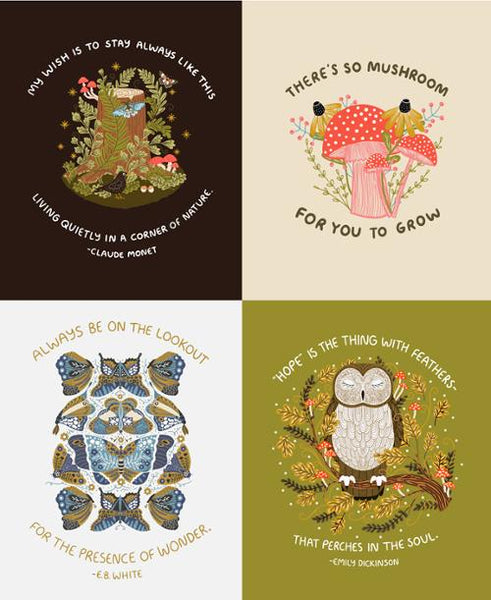 Night Owl Panel -- Gingiber for Moda Fabrics – Three Little Birds ...