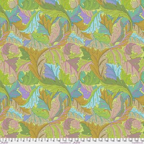 Acanthus - Jade || Kaffe x Morris & Co. -- Free Spirit Fabrics – Three ...