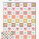 COZY CHECKERED HEARTS Quilt Pattern --- Quilty Love – Three Little ...