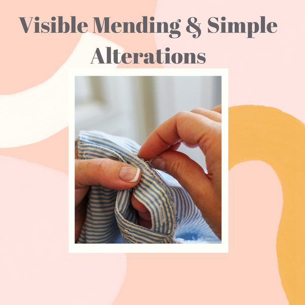 Visible Mending & Simple Alterations – Three Little Birds Sewing Co.
