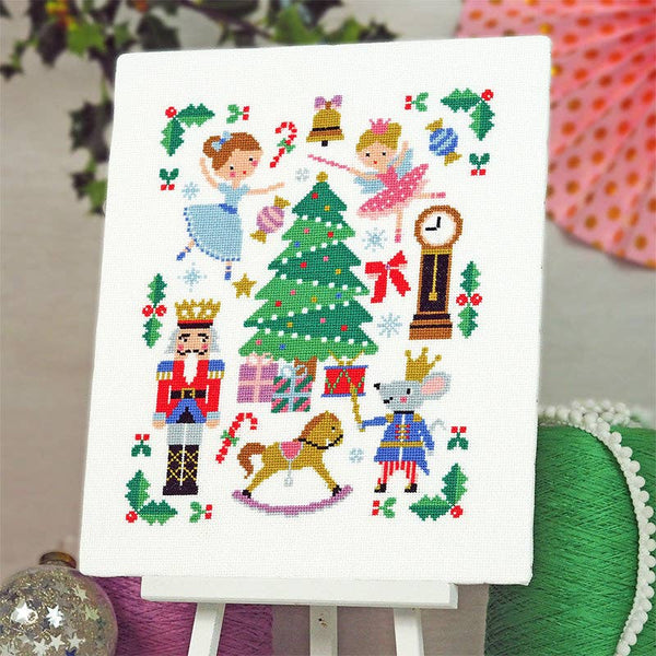 Lucky Nutcracker - Christmas Cross Stitch Kit – Three Little Birds ...