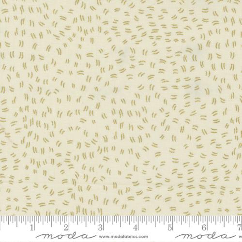 Flutters in Metallic Cloud -- Meadowmere -- Gingiber for Moda Fabrics ...