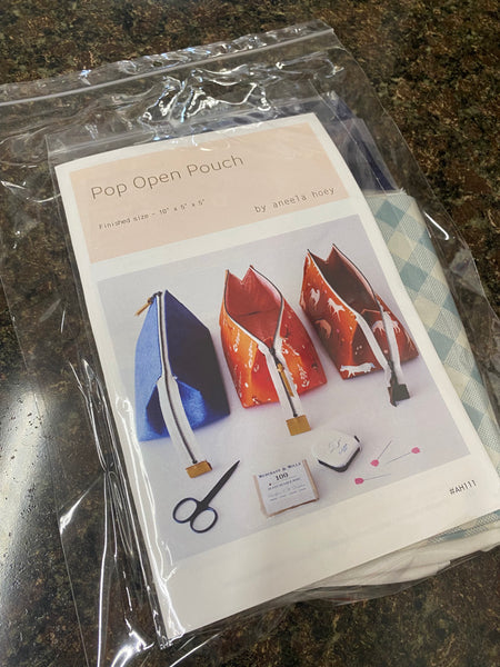 Pop Open Pouch Kit – Three Little Birds Sewing Co.