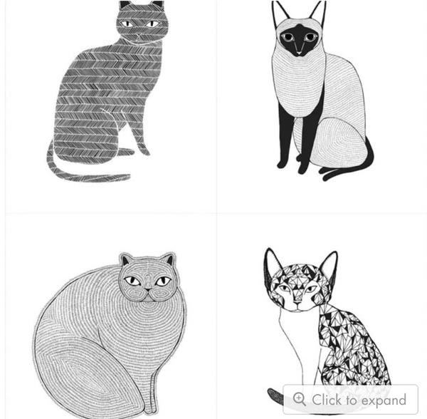 Catnip Panel by Gingiber – Three Little Birds Sewing Co.