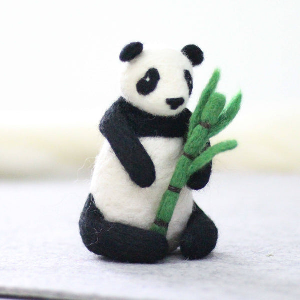 Giant Panda Needle Felting Kit – Three Little Birds Sewing Co.