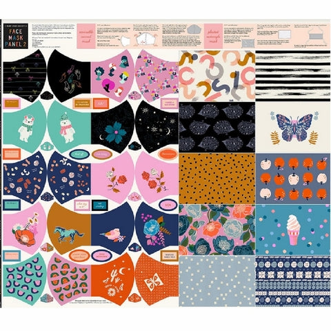 Face Mask Panel #2 by Ruby Star Society -- Moda Fabrics – Three Little ...